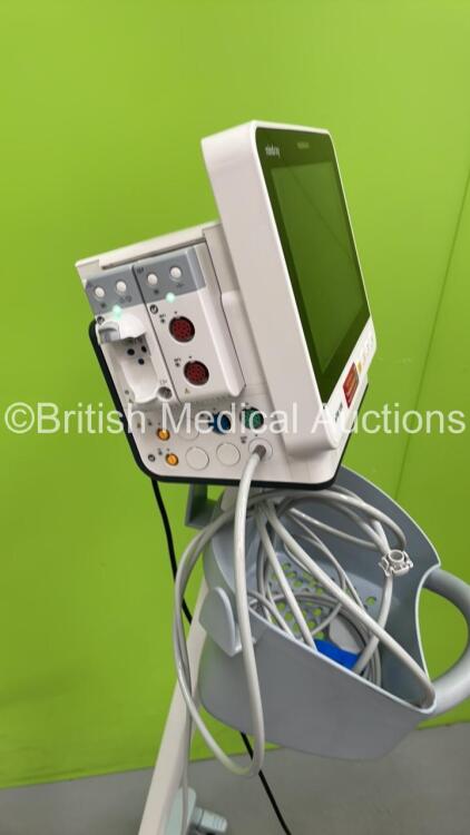 Mindray ePM 10M Patient Monitor on Stand with T1, T2, SPO2,NIBP and ECG ...