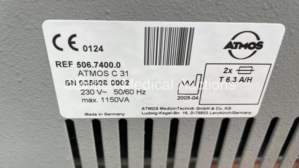 Atmos C31 ENT Workstation with Zeiss OPMI Pico Microscope with f170 ...