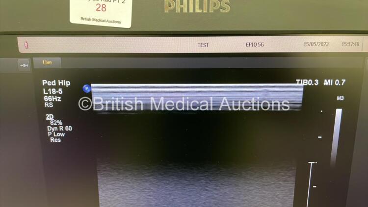 Philips Epiq 5G Flat Screen Ultrasound Scanner SVC HW A.0 Ref ...