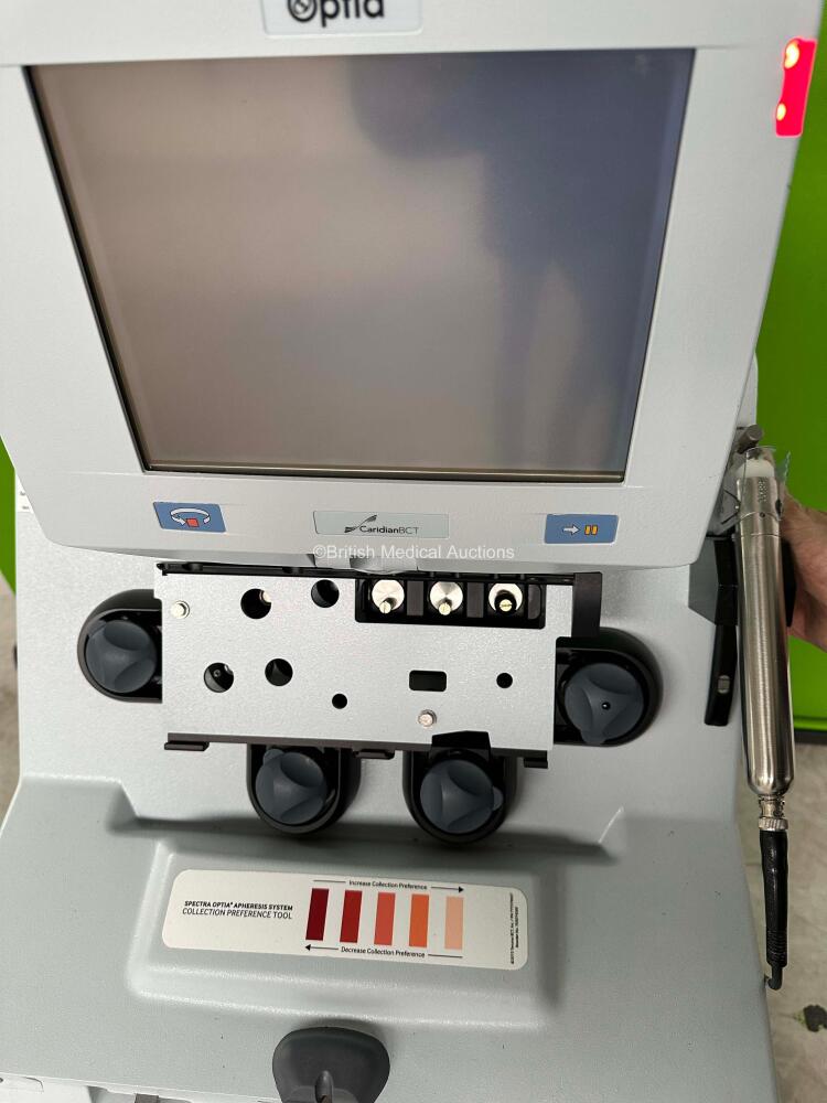 Caridian Terumo BCT Spectra Optia Apheresis System *Version 11* (Powers ...
