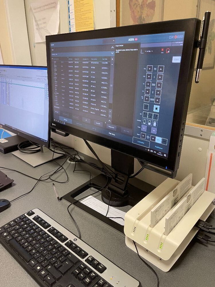 Agfa DX-D 600 X-ray Bucky Suite *Mfd - 2014* with Toshiba Rotanode ...