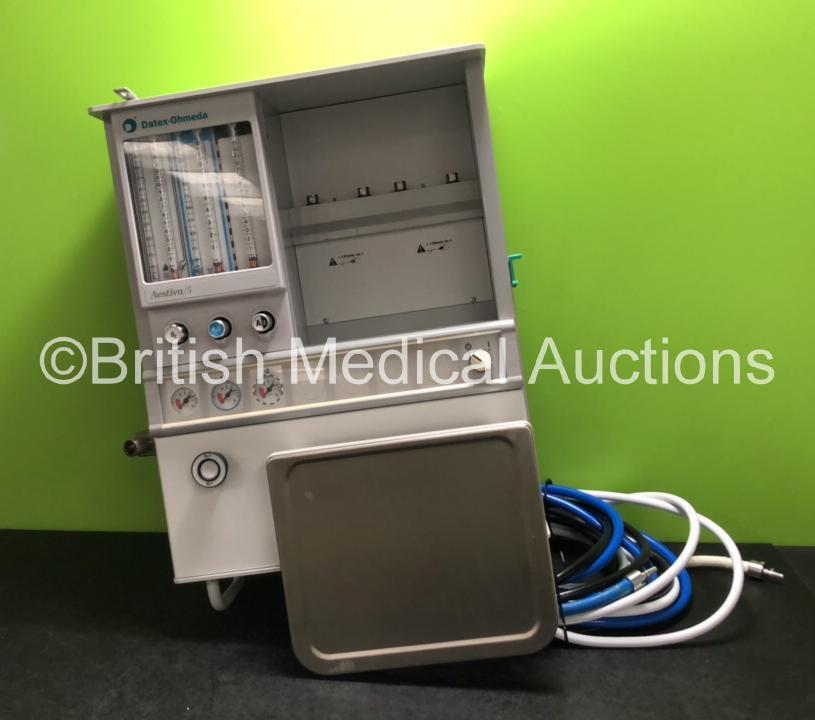Datex Ohmeda Aestiva / 5 Wall Mounted Induction Anaesthesia Machine ...