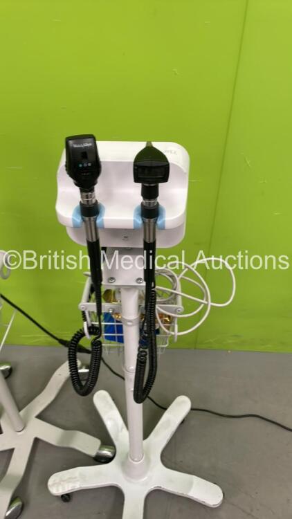 1 x Welch Allyn SPOT Vital Signs Monitor on Stand, 1 x Welch Allyn ...