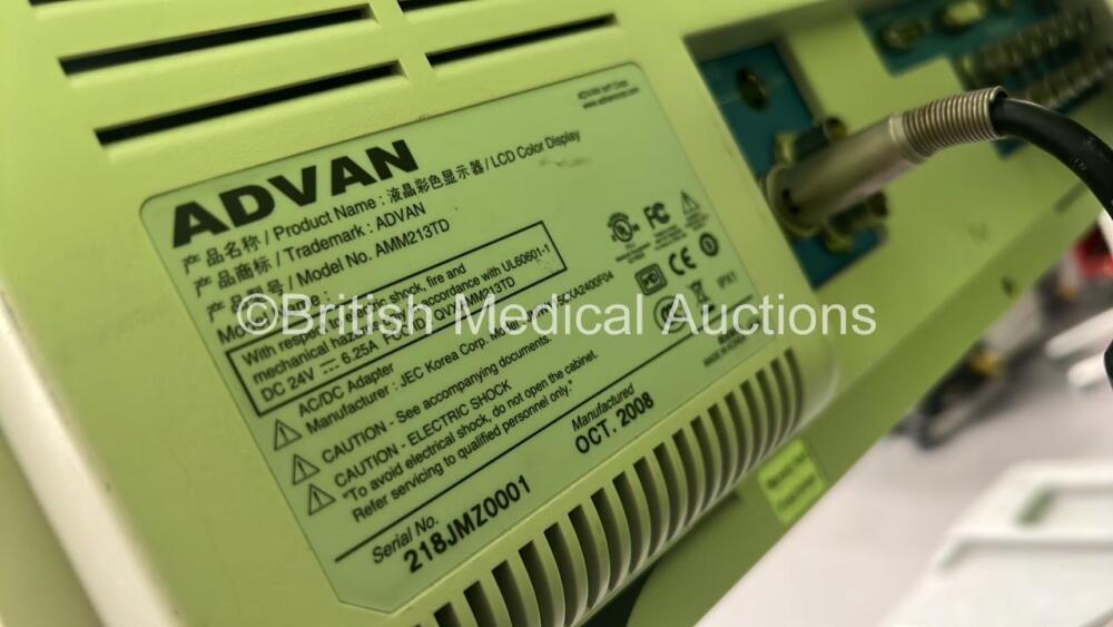 Karl Storz Stack System with Advan AMM213TD Monitor, Karl Storz 222000 ...