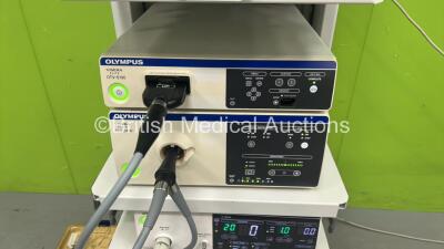 Olympus Stack System with Olympus OEV262H Monitor, Olympus Visera Elite ...