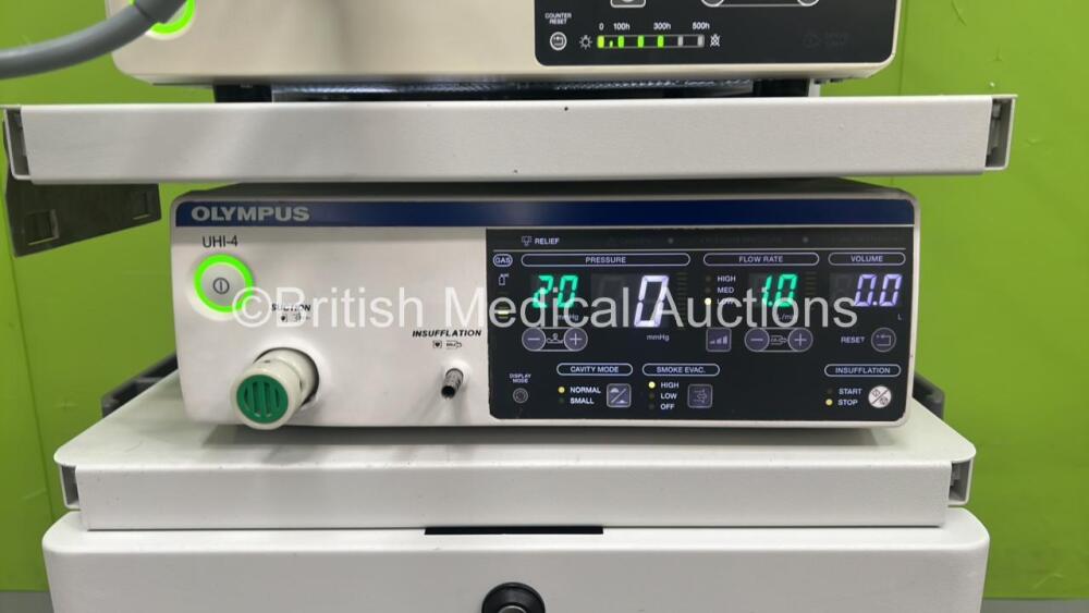 Olympus Stack System with Olympus OEV262H Monitor, Olympus Visera Elite ...