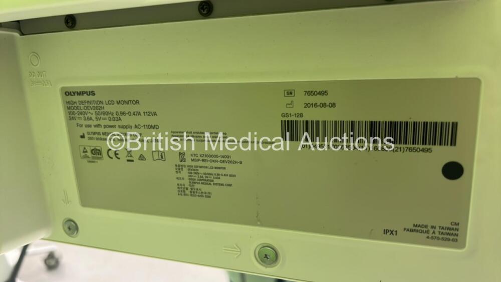 Olympus Stack System with Olympus OEV262H Monitor, Olympus Visera Elite ...