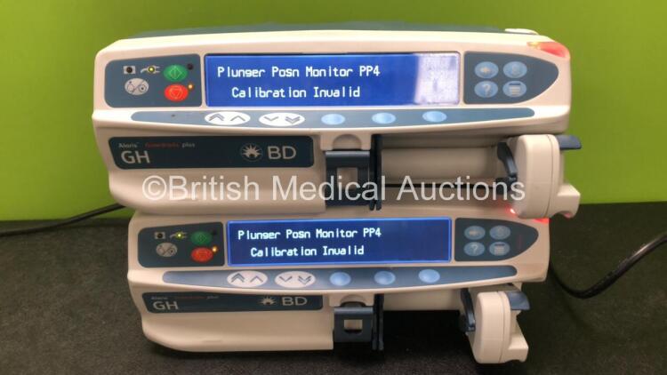 6 x BD Alaris Guardrails Plus GH Syringe Pumps *Mfd 2020* (All Power Up ...