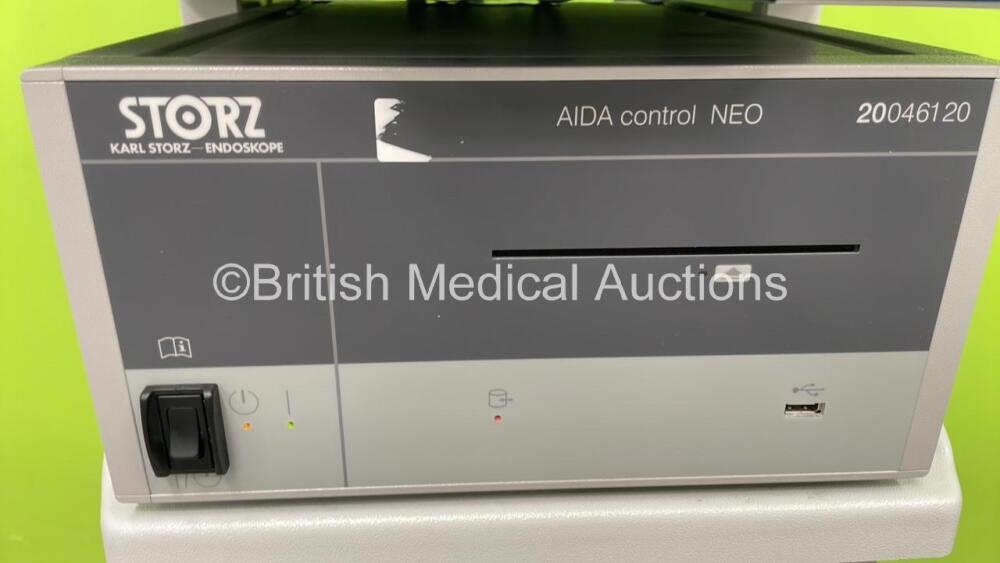 Karl Storz Stack Trolley with Storz WideView HD Monitor, Storz 200903 ...