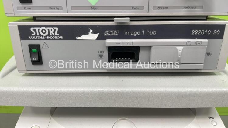 Karl Storz Stack Trolley with Storz WideView HD Monitor, Storz 200903 ...