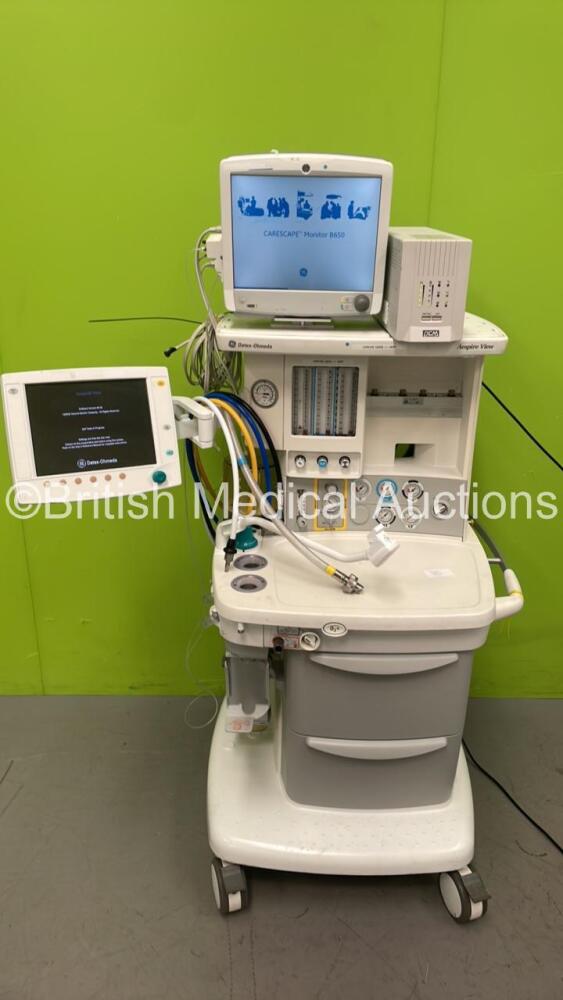 Datex-Ohmeda Aespire View Anaesthesia Machine Software Version 06.20 ...