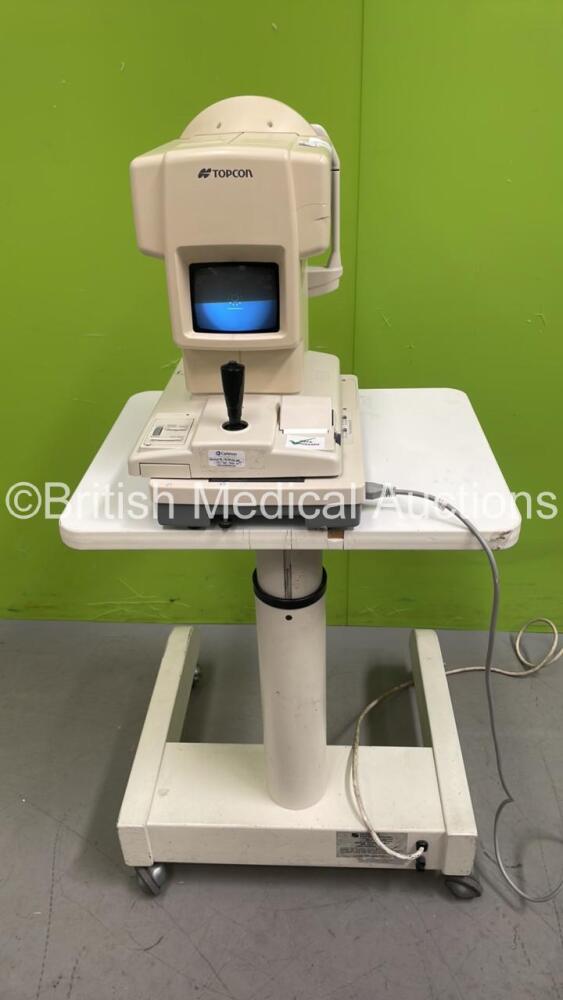 TopCon KR 7000P Auto Kerato Refractometer on Motorized Table (Powers Up ...