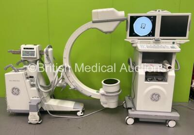 GE OEC 9900 Elite C-Arm *Mfd - 02/2012* with Dual Flatscreen Image ...