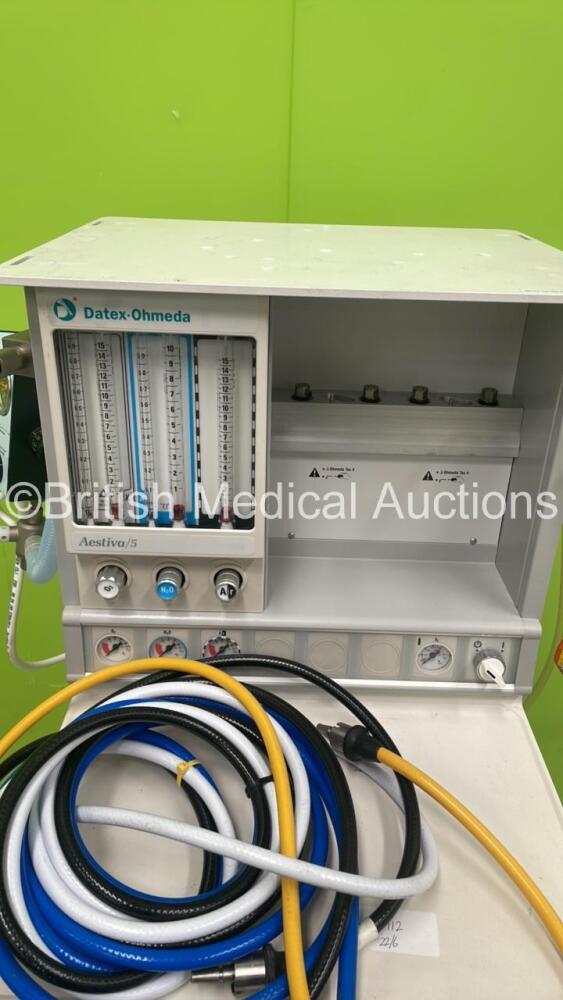 Datex-Ohmeda Aestiva/5 Induction Anaesthesia Machine with InterMed ...
