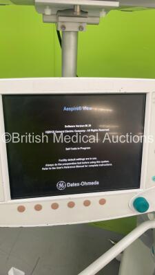 Datex-Ohmeda Aespire View Anaesthesia Machine Software Version 06.30 ...