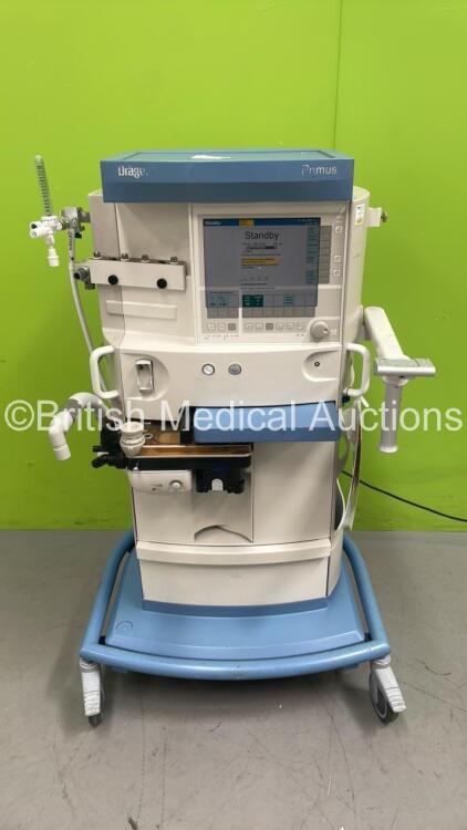 Drager Primus Anaesthesia Machine Software Version 4.50.00 - Running ...