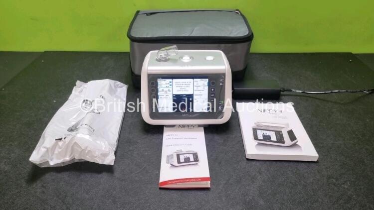 Nippy 4 Ventilator Firmware Version 4.0_51-4.0.51 *Mfd 2020* Including ...