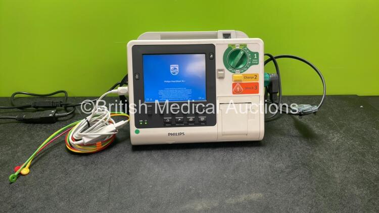 Philips Heartstart XL Defibrillator Including ECG and Printer Options ...