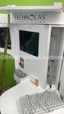 Technolas 217z Excimer Laser System with Table, HS Moller Wedel Spectra ...