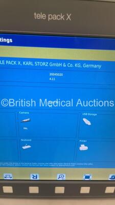 Storz 200450 20 tele pack X Endoscopic Imaging System Software Version ...