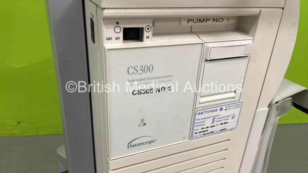 Datascope CS300 Automated Counterpulsation Balloon Pump P/N 0998-00 ...