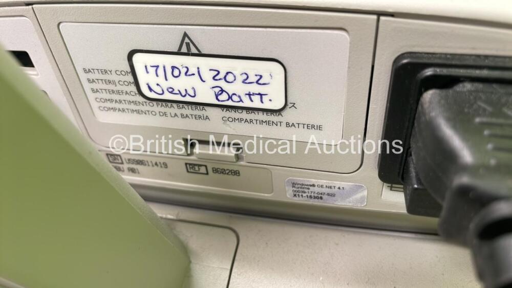 1 x Philips PageWriter Trim II ECG Machine on Stand with 10 Lead ECG ...
