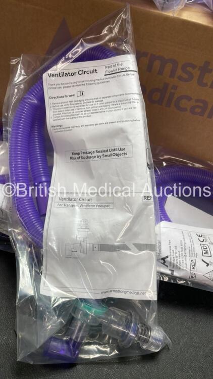 Large Quantity of Armstrong Medical REF AMVC1871-206 Ventilator ...