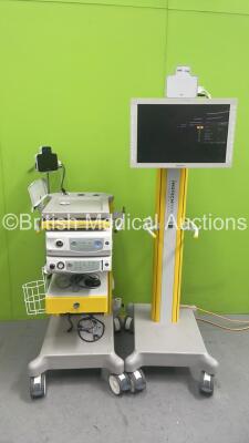 Imotech Medical Stack Trolley with Fujinon Fujifilm XL-4450 Light ...