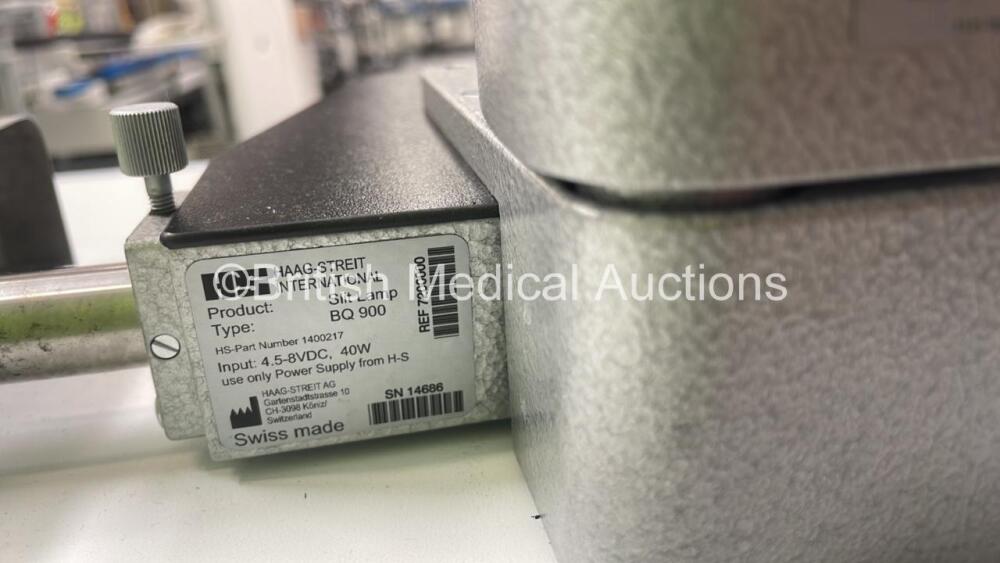 Luneau Evolution Ophthalmic Workstation with Haag Streit Bern BQ 900 ...