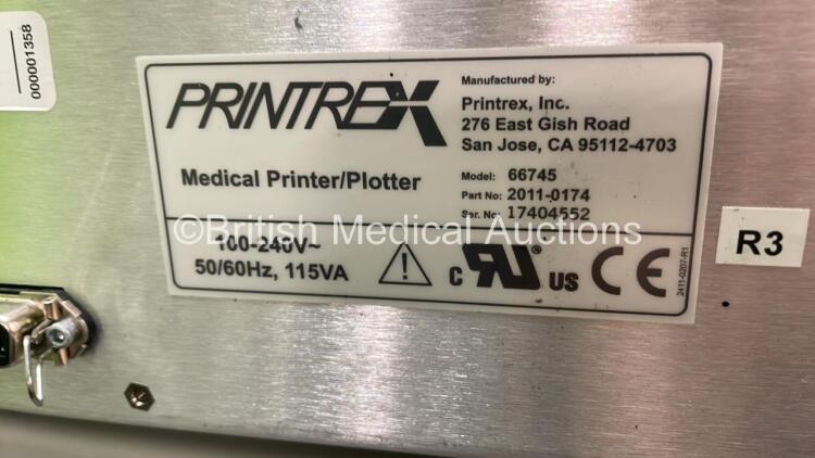 4 x Printrex Model 66745 Medical Printer / Plotter Units for Humphrey ...