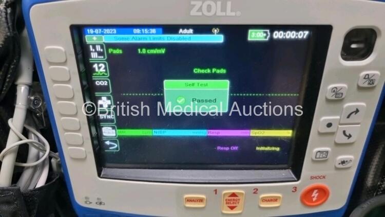 Zoll X Series Monitor / Defibrillator Including ECG, SPO2, NIBP, CO2 and Printer Options ...