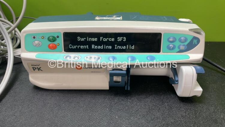 Mixed Lot Including 1 x Carefusion Alaris PK Pump (Powers Up with Fault ...