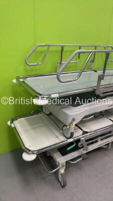 1 x Merivaara emergo Patient Trolley and 1 x Merivaara Acute Care Line ...