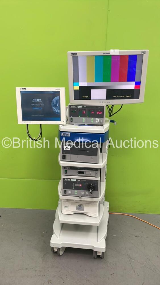 Storz Stack System with Storz WideView HD Monitor, Storz 200903 31 ...