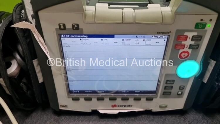 GS Corpuls3 Slim Defibrillator Ref : 04301 (Powers Up) with Corpuls ...