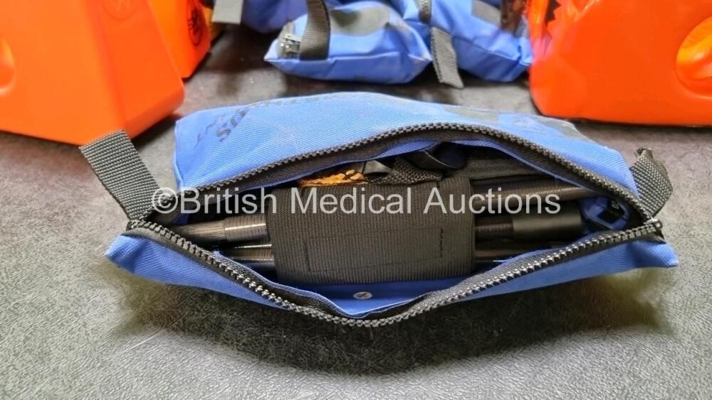 Job Lot Including 6 x Prometheus Traction Splints and 8 x Foam Head ...