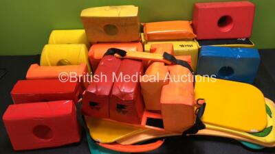 Job Lot Including 18 x Various Ambulance Foam Head Blocks and 5 x ...