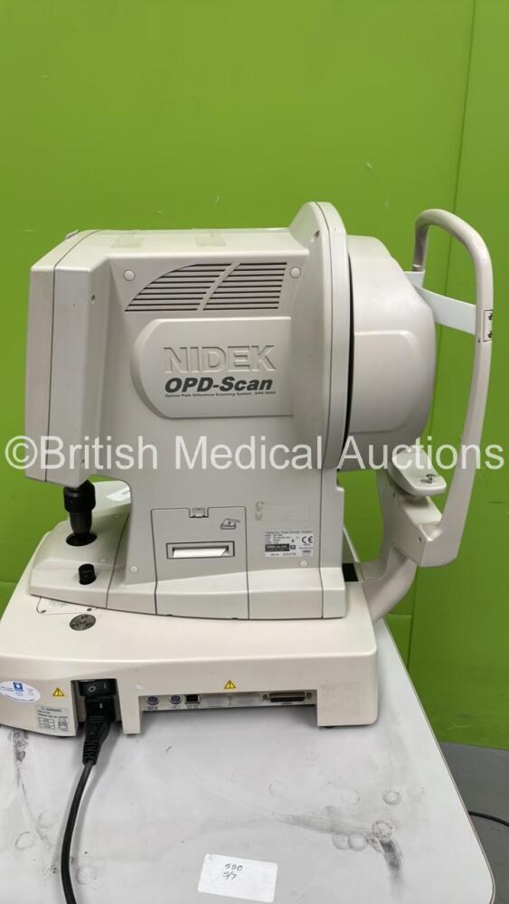 Nidek OPD-Scan ARK-900 Optical Path Difference Scanning System on ...