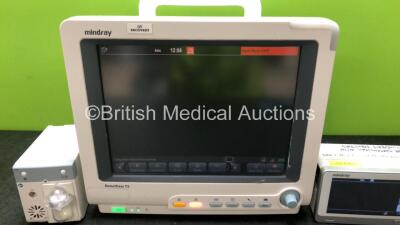 Mindray BeneView T5 Patient Monitor (Powers Up with Crack in Casing ...
