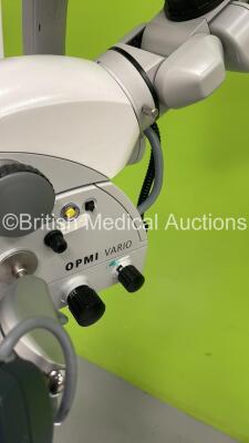 Zeiss S8 OPMI Vario Dual Operated Surgical Microscope with 2 x f170 ...
