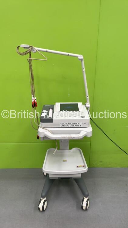 Edan SE-1200 Express ECG Machine with 10 Lead ECG Lead on Trolley ...