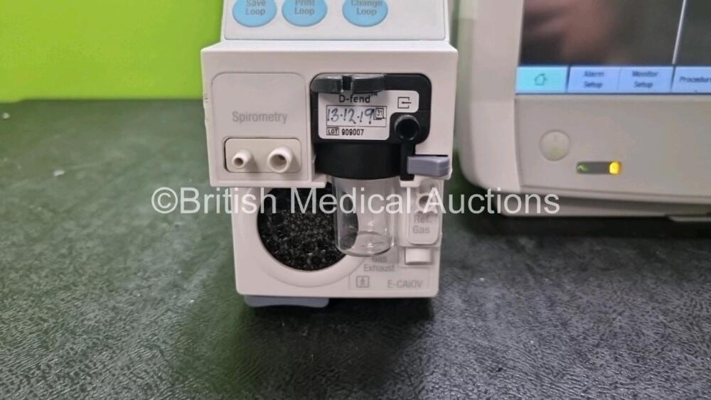 GE Carescape B650 Patient Monitor *Mfd 2013* (Powers Up) with GE E ...
