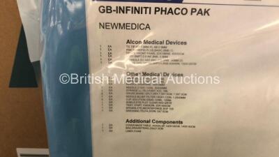 7 x Alcon C26485-04 Infiniti Phaco Pak Custom Paks *Expire 2024 ...