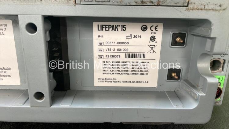 Medtronic Physio-Control Lifepak 15 12-Lead Monitor / Defibrillator ...