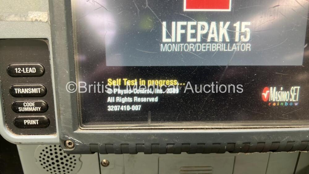 Medtronic Physio-Control Lifepak 15 12-Lead Monitor / Defibrillator ...