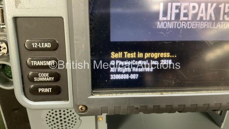 Medtronic Physio-Control Lifepak 15 12-Lead Monitor / Defibrillator ...