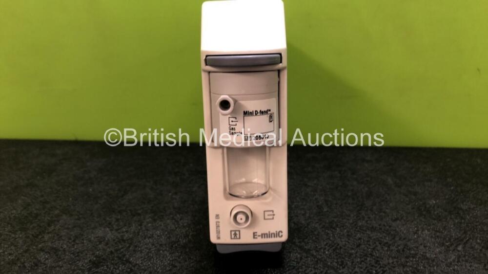 GE E-miniC Gas Module with D-fend Water Trap *SN 6708774* | August 2023 ...