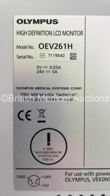 Olympus Stack System with Olympus OEV261H Monitor, Olympus Evis Lucera ...