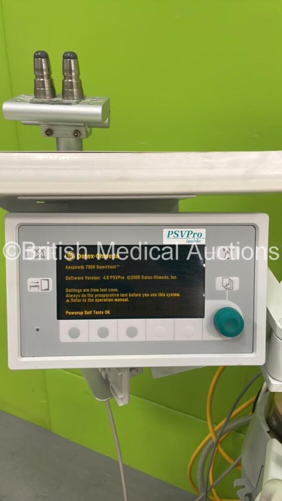Datex-Ohmeda Aespire Anaesthesia Machine with Datex-Ohmeda Aespire 7900 ...