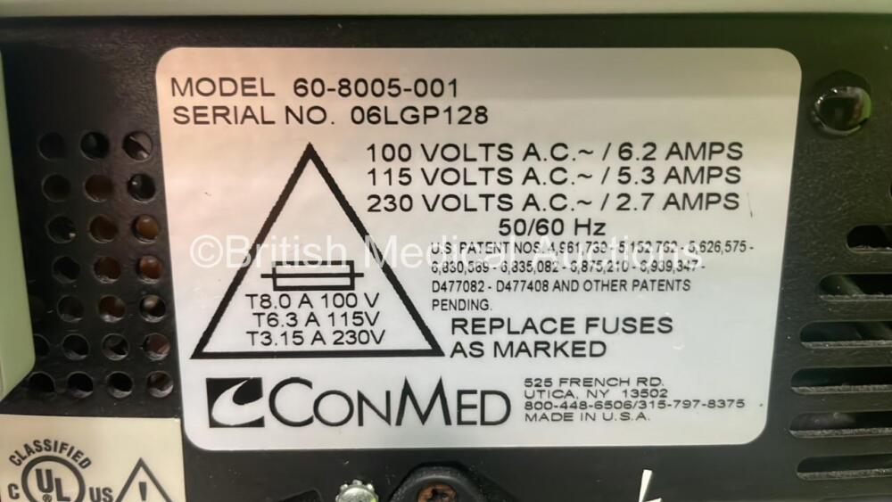 ConMed System 5000 Electrosurgical / Diathermy Unit with Footswitch ...